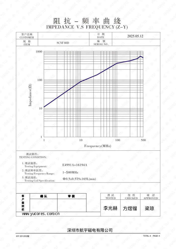SCNF80D technical document page 4