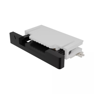 Easy-On FFC/FPC Connector, 0.50mm Pitch, Slider Series, Right-Angle, Top  Contact, 2.00mm Height, 8 Circuits, Tin-Bismuth for sale