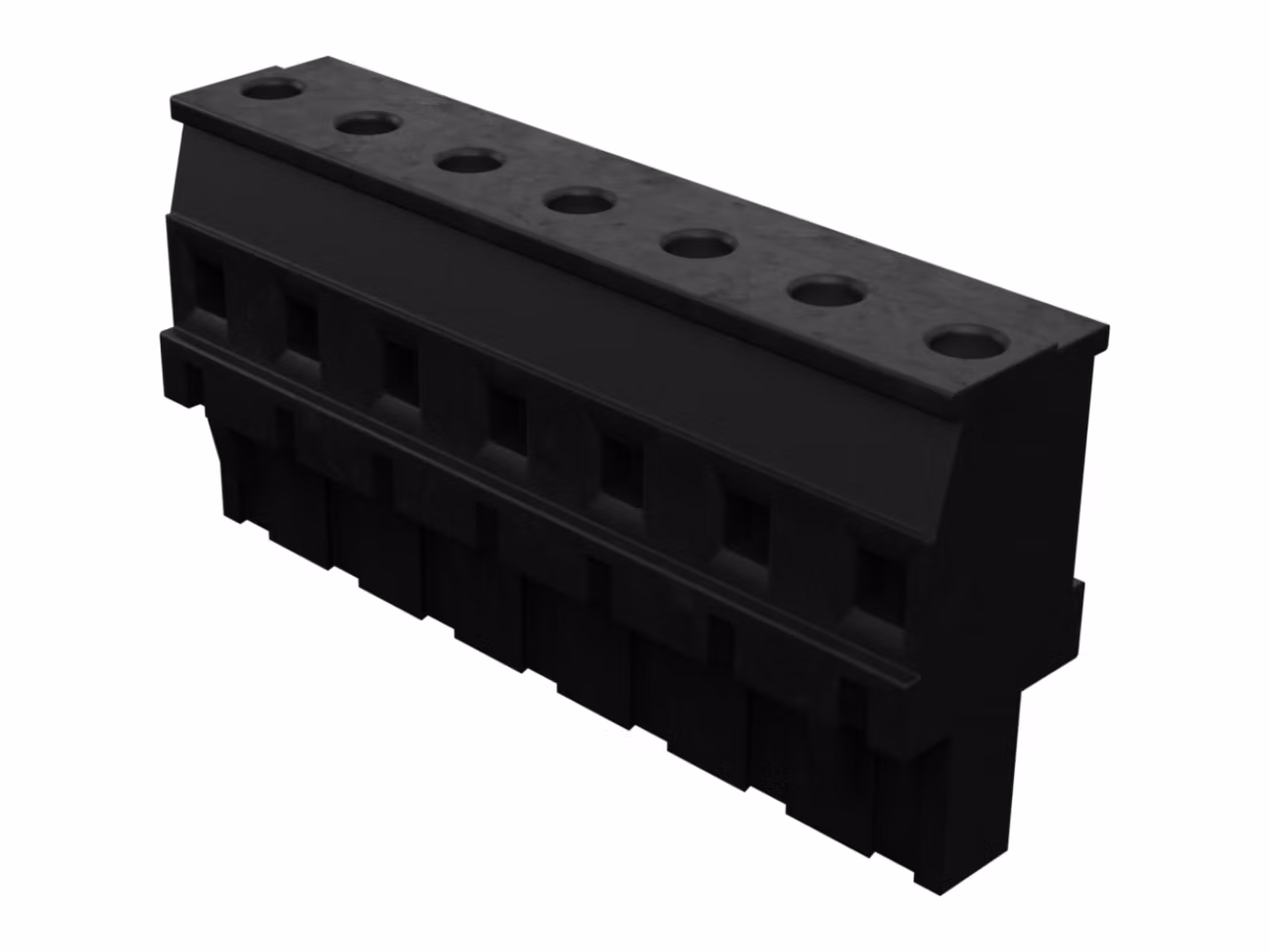 7.50mm Beau Eurostyle Pluggable Terminal Block, 270° Wire Entry, 7 Circuits for sale