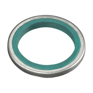 Sealing O-Ring, Zinc-Plated Steel with Neoprene Ring, 1