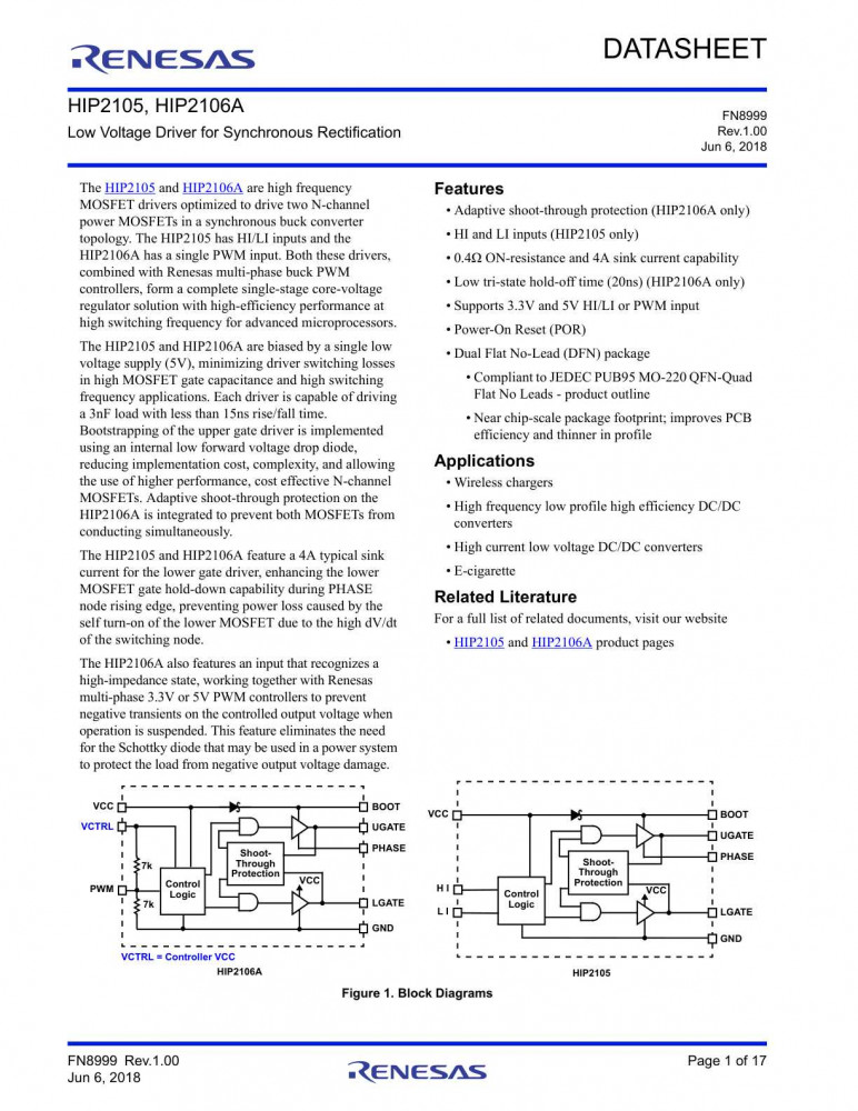 Technical document page 1