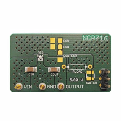 onsemi NCP161MXTBGEVB Linear Voltage Regulator Evaluation Board