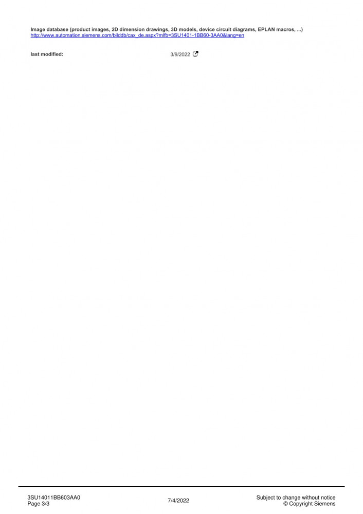 Product technical document page 3