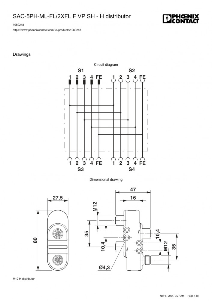 Phoenix Contact 1080248 technical document page 4