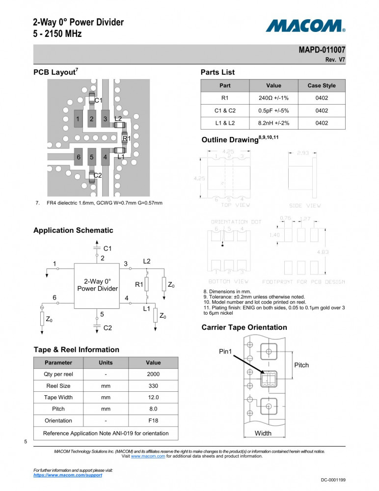 MAPD-011007 technical document page 5