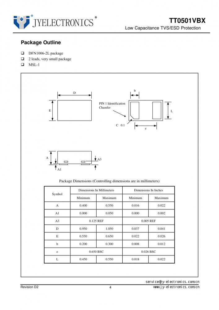 TT0501VBX datasheet page 4