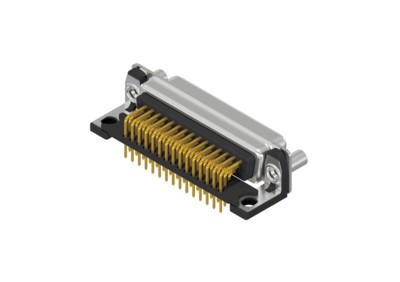 D-SUB High Density • 15-pos. • Socket • Solder pin angled • Plastic bracket • Quality class 3 • UNC 4-40