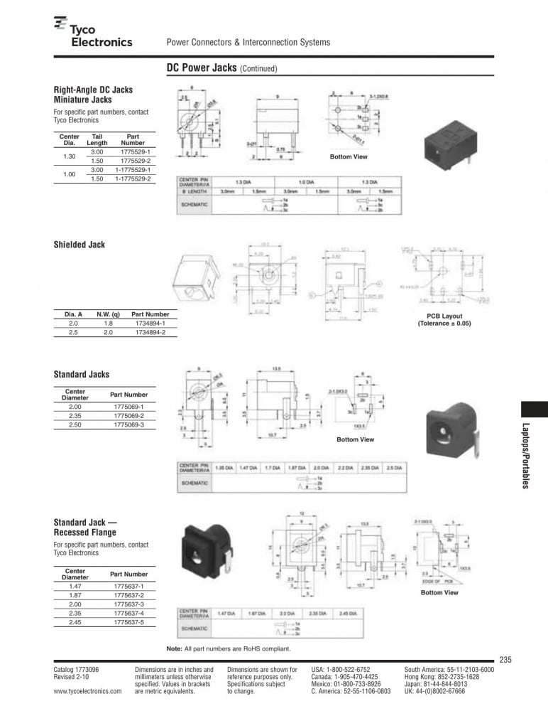 TE Connectivity battery interconnect document page 9