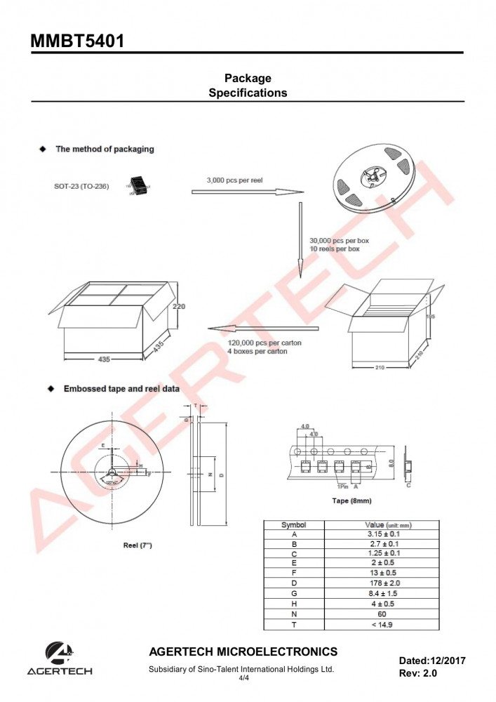 MMBT5401 datasheet page 4