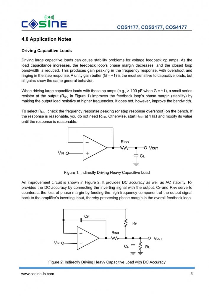 COS2177MR/UA datasheet page 5