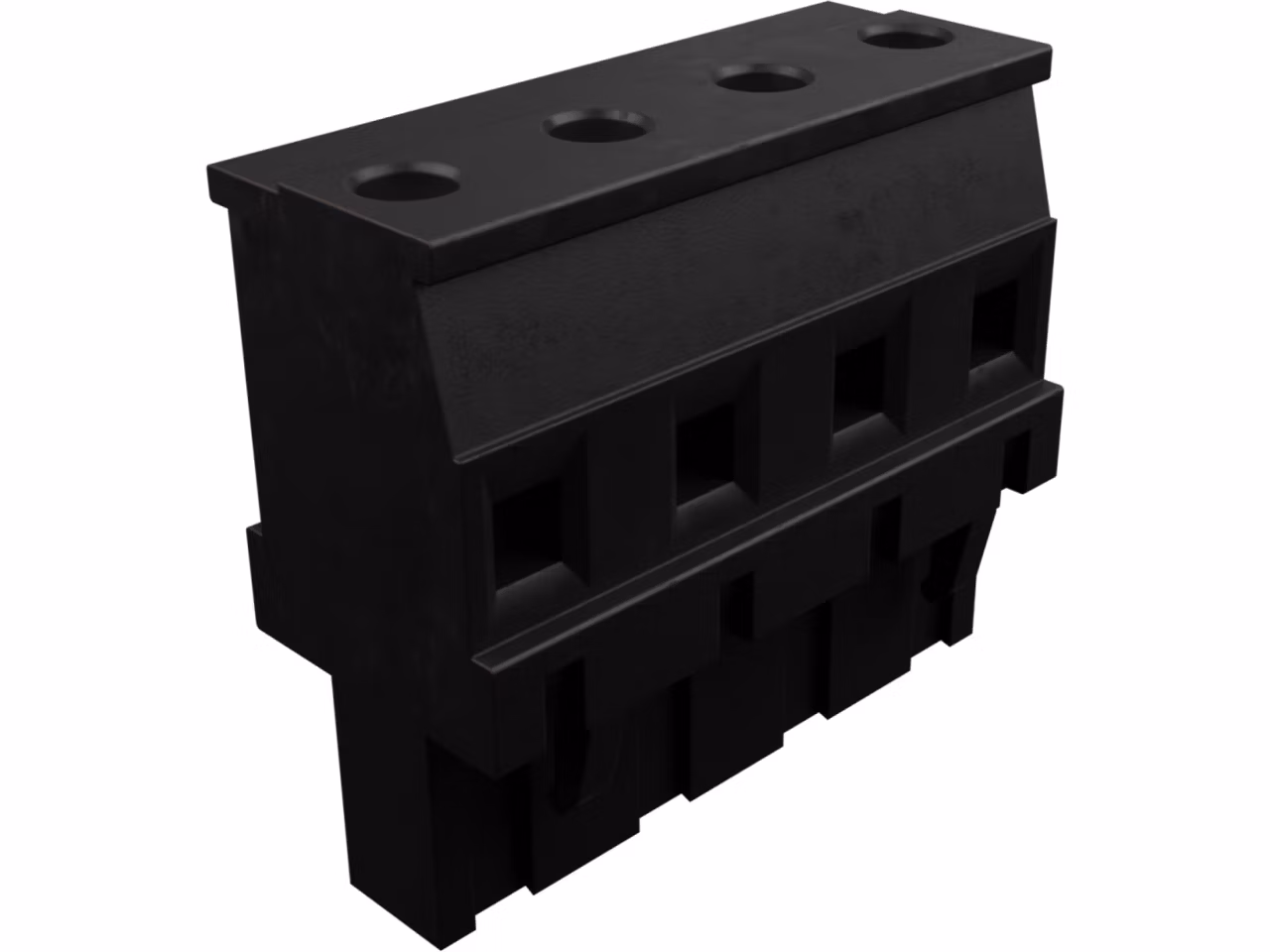 7.50mm Beau Eurostyle Pluggable Terminal Block, 270° Wire Entry, 4 Circuits for sale
