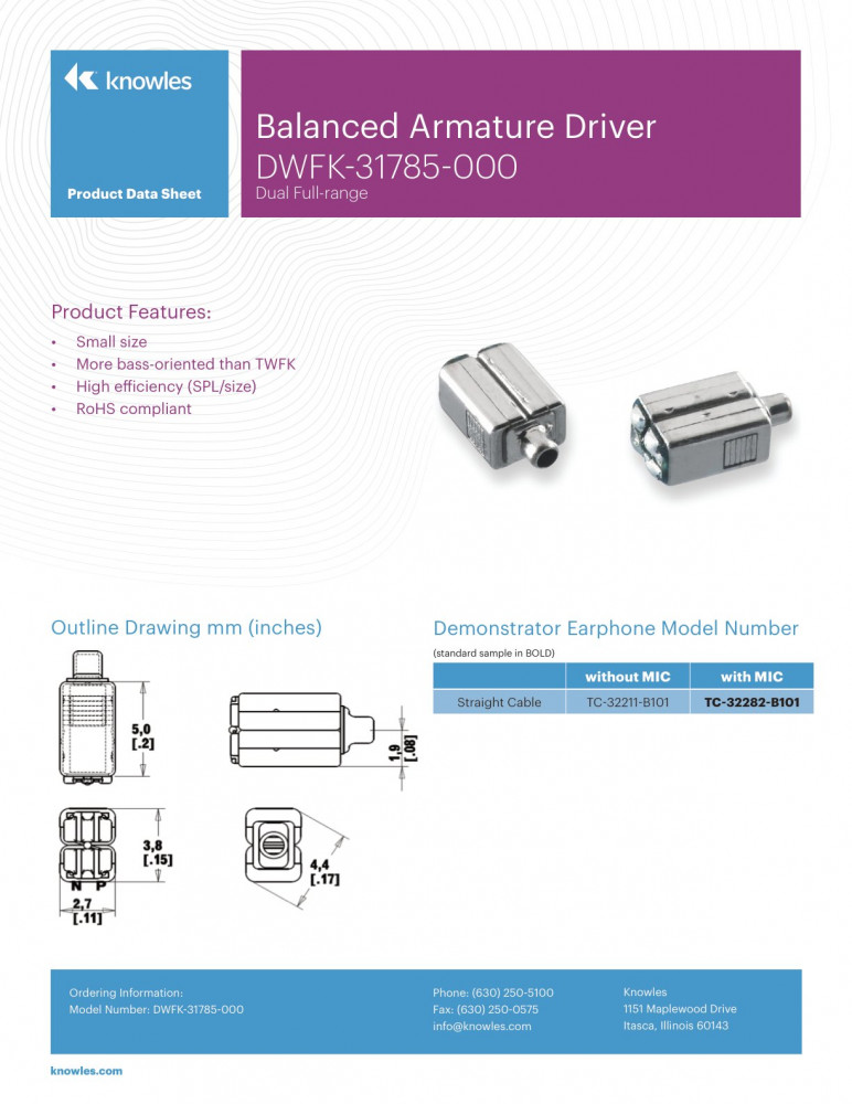 DWFK-31785-000 technical document page 1