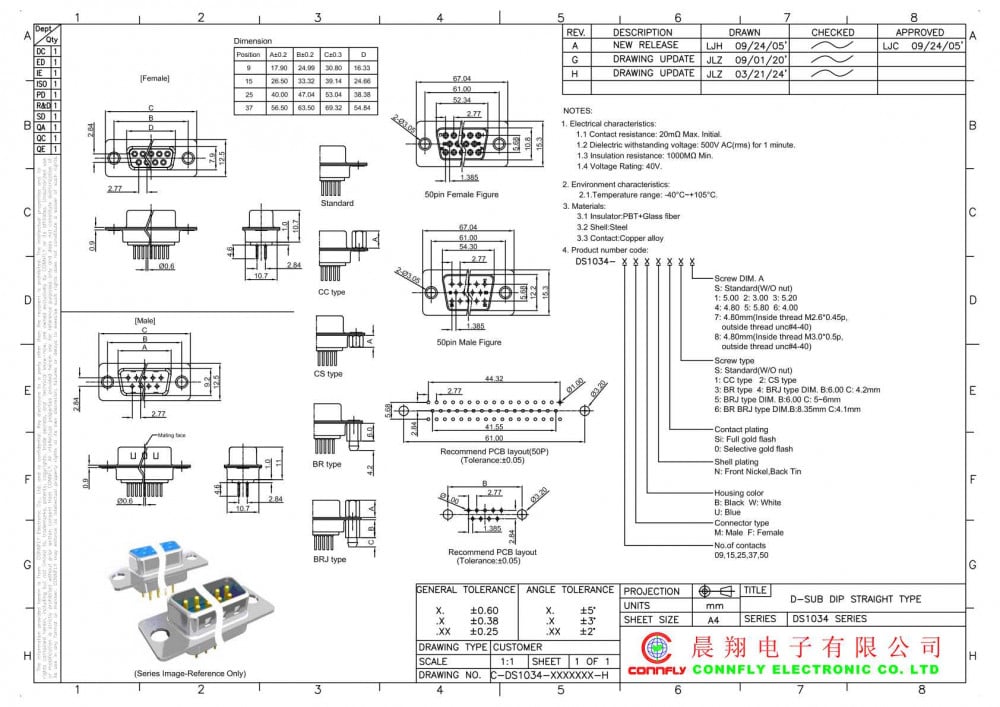 DS1034-09FUNSi44 technical document page