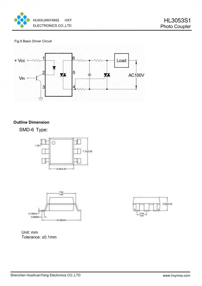 HL3053S1 datasheet page 4