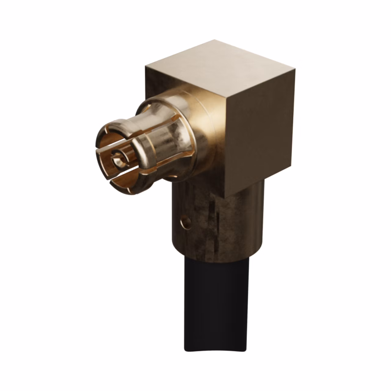 SMPM Jack, Right-Angle, Solder, .086