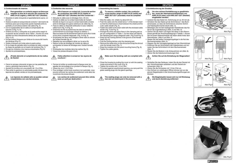 Phoenix Contact 1404281 installation document page 2