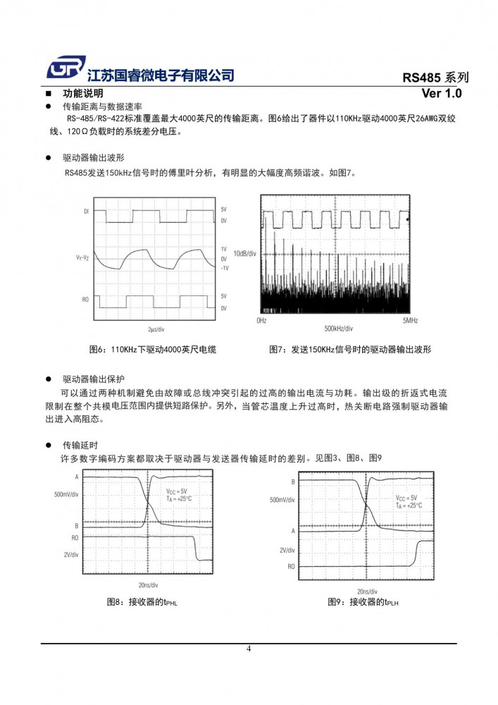 RS485 technical document page 4