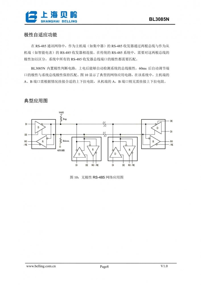 BL3085 datasheet page 8