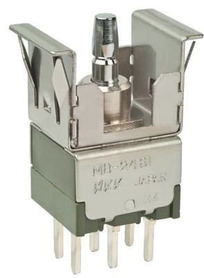 Snap-Action Bracket PC Mount Pushbutton