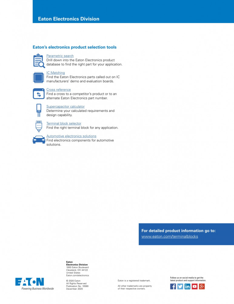 Eaton EM279503V technical document page 4