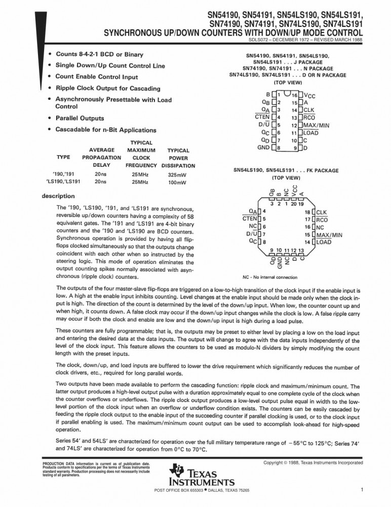 54191J/B datasheet page 3