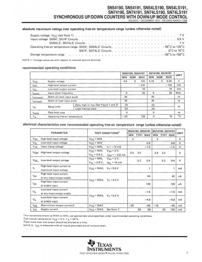 54191J/B datasheet page 9
