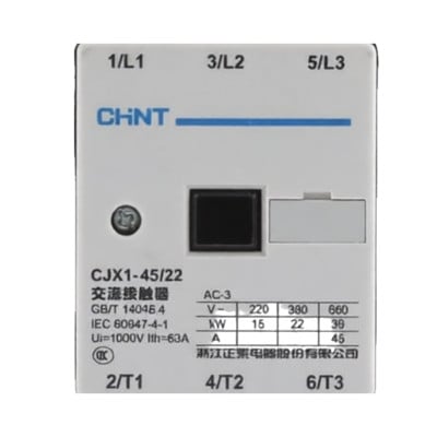 CHINT CJ20-16 380V Electromechanical Contactor