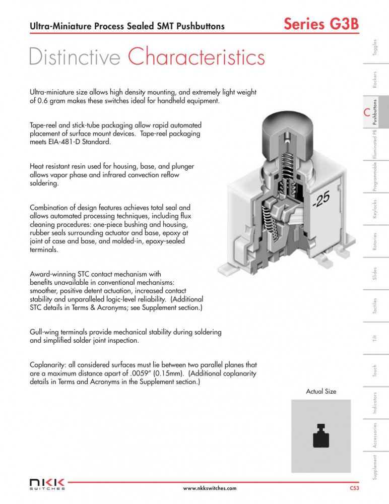 G3B series technical document, page 2