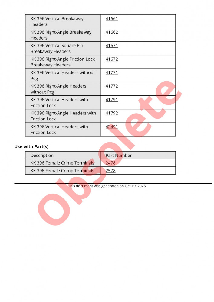 Molex KK 508 document page 4