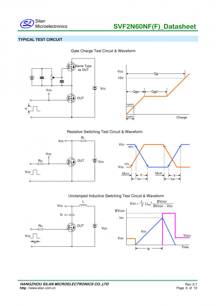 SVF2N60F datasheet page 6