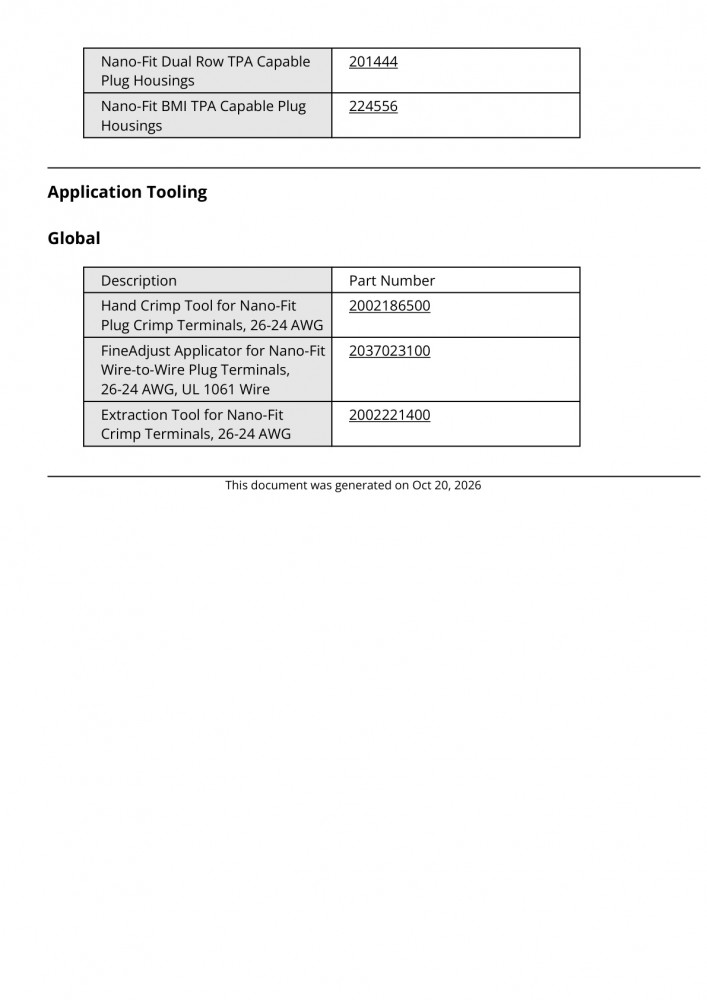 Technical document visual page 3 for MOLEX 2014471800