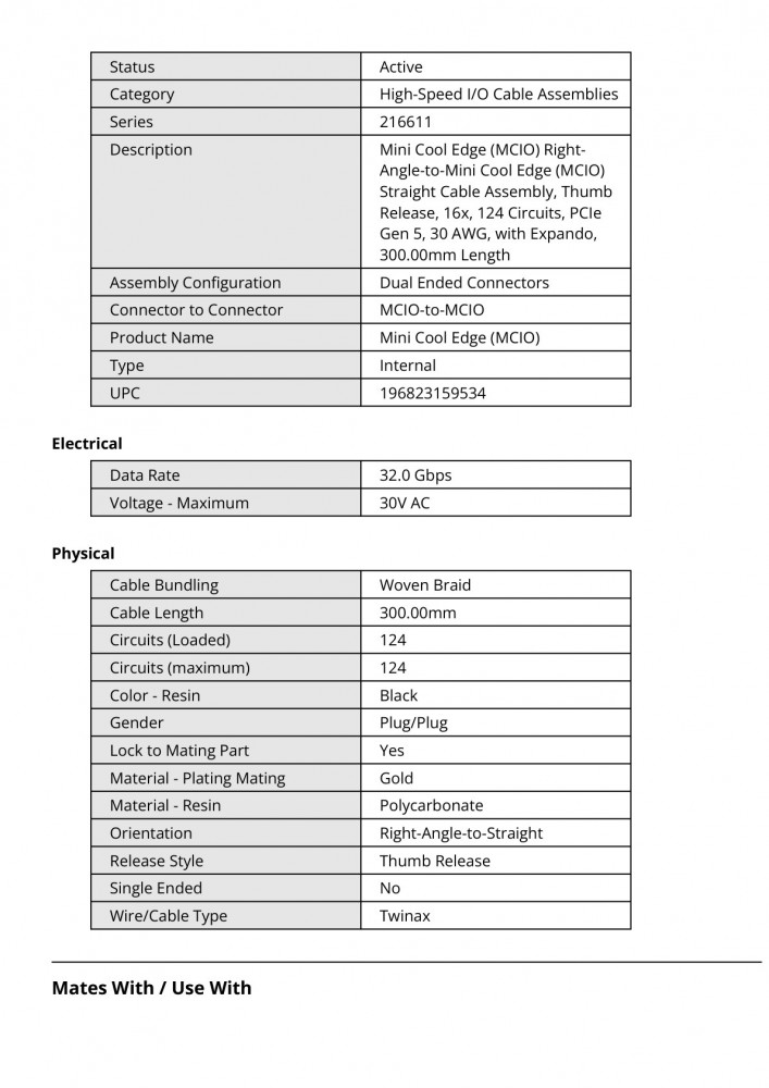 MOLEX 2166111142 product document image 2