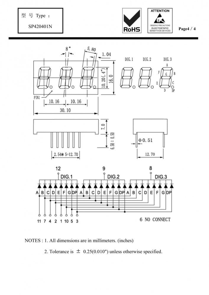 SP420401N specification page 5