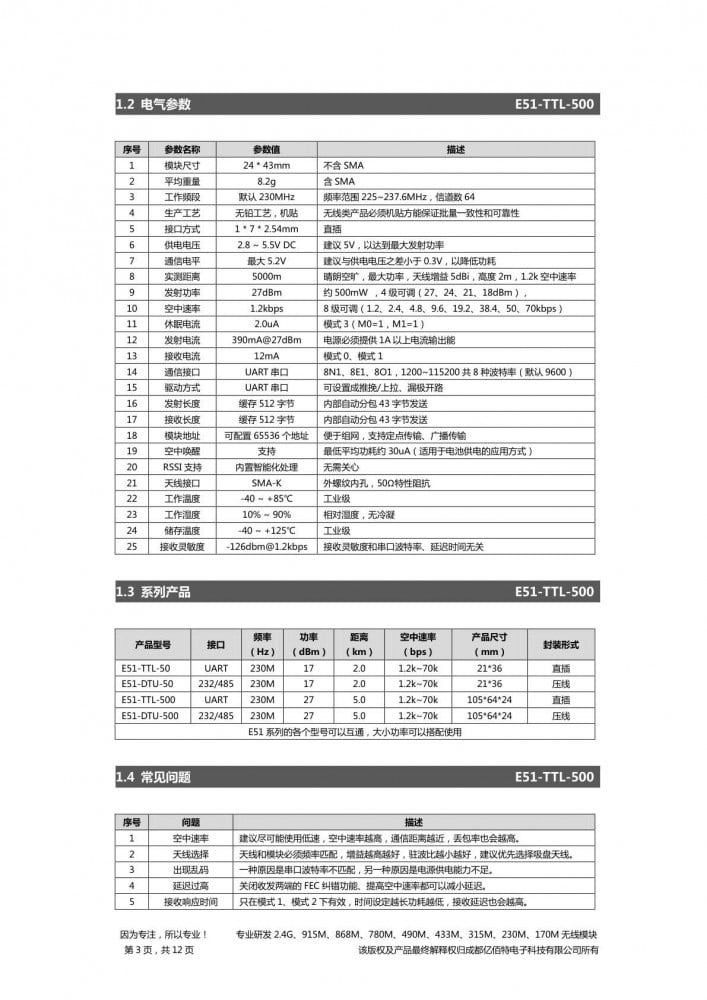 E31-230T27D technical document page 3