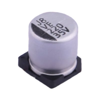 Lelon VUX221M1VTR-1010 Aluminum Electrolytic Capacitor