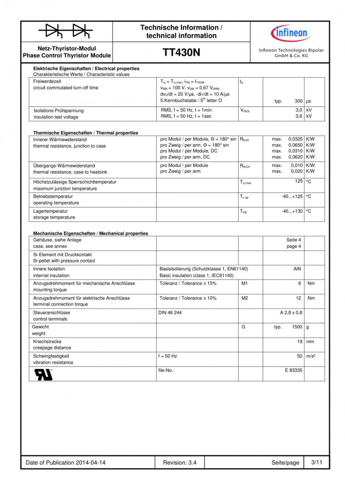 TD430N22KOF TIM technical document page 3