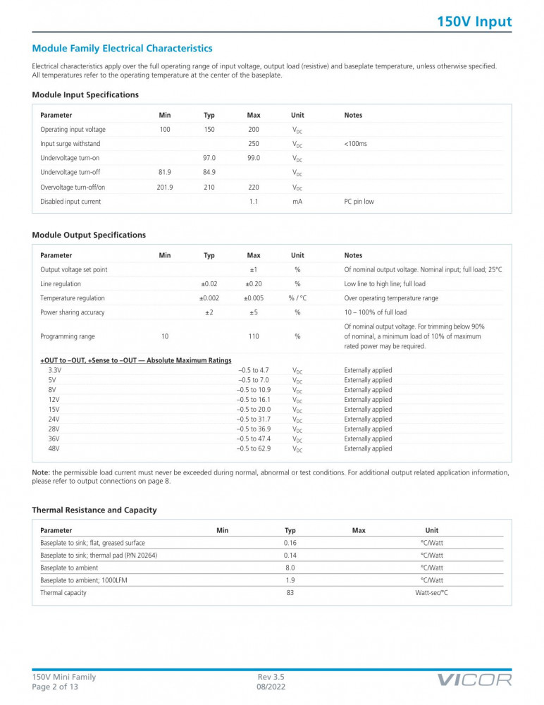 VICOR document page 2