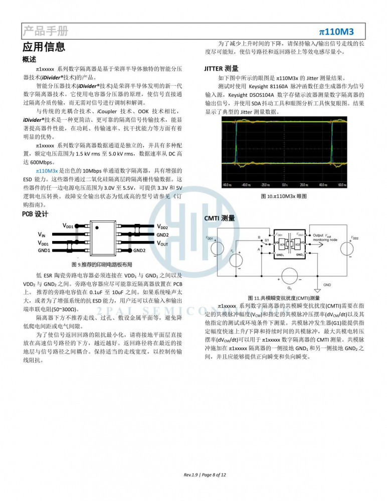 π110M31 datasheet page 8