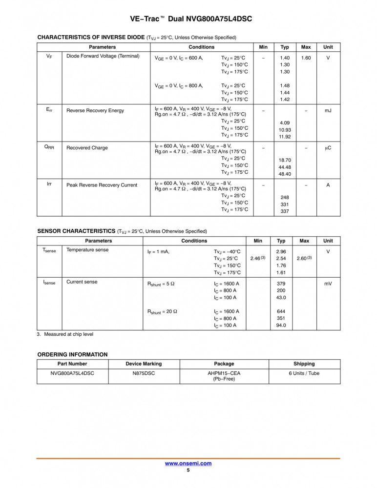 NVG800A75L4DSC datasheet page 5
