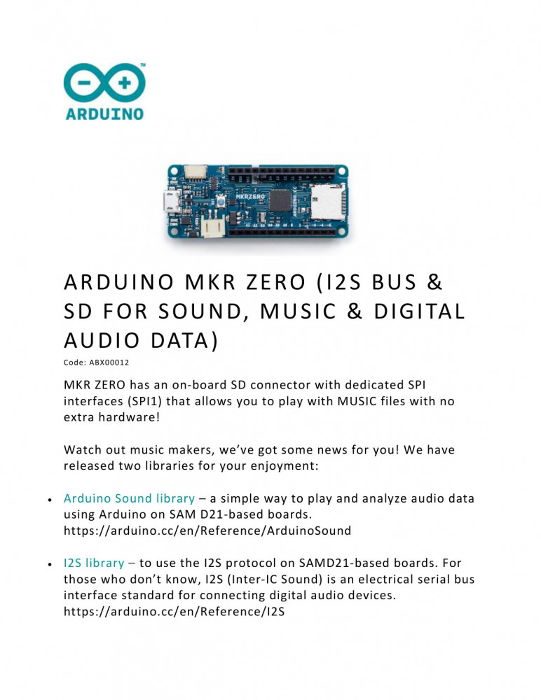 ABX00012 product document page 1