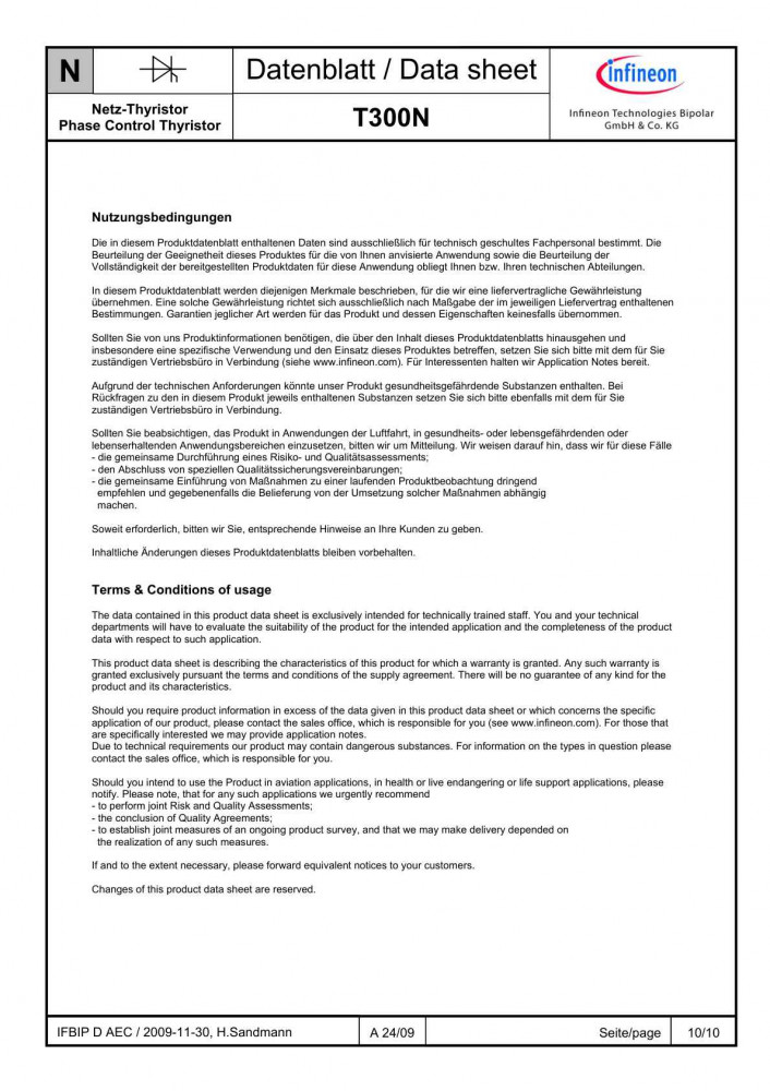 T300N16TOF data sheet page 10