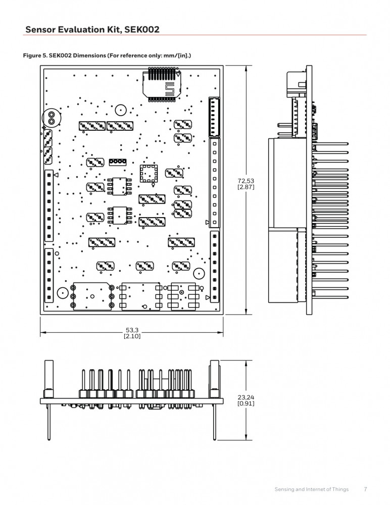 SEK002 board layout back