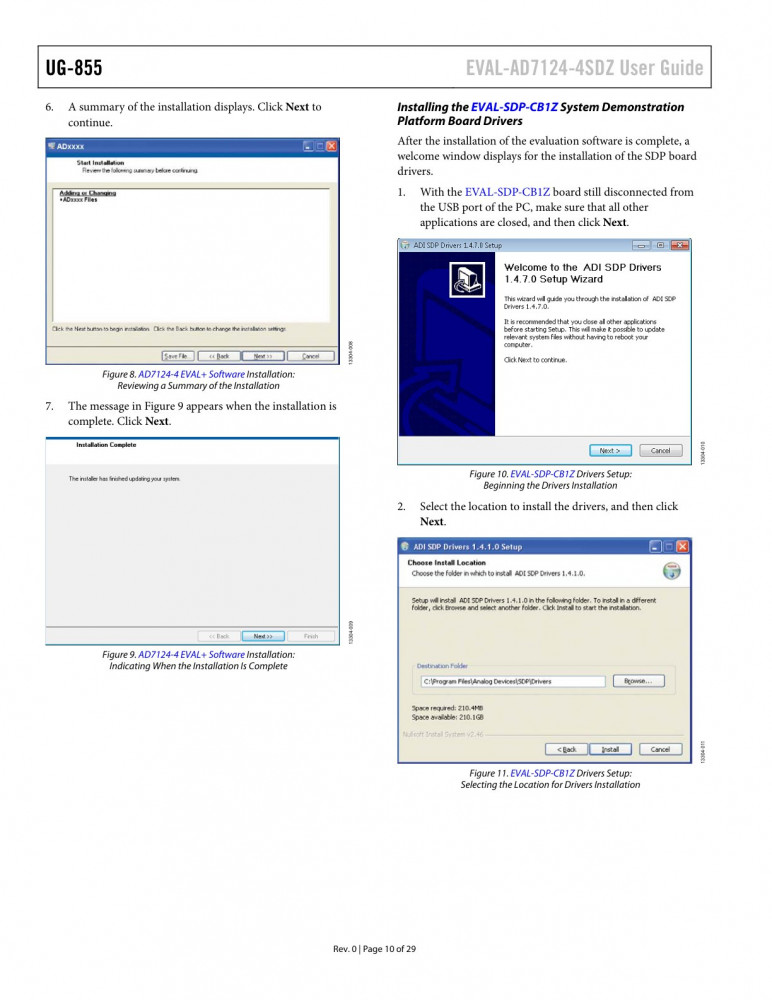 EVAL-AD7124-4SDZ document page 10
