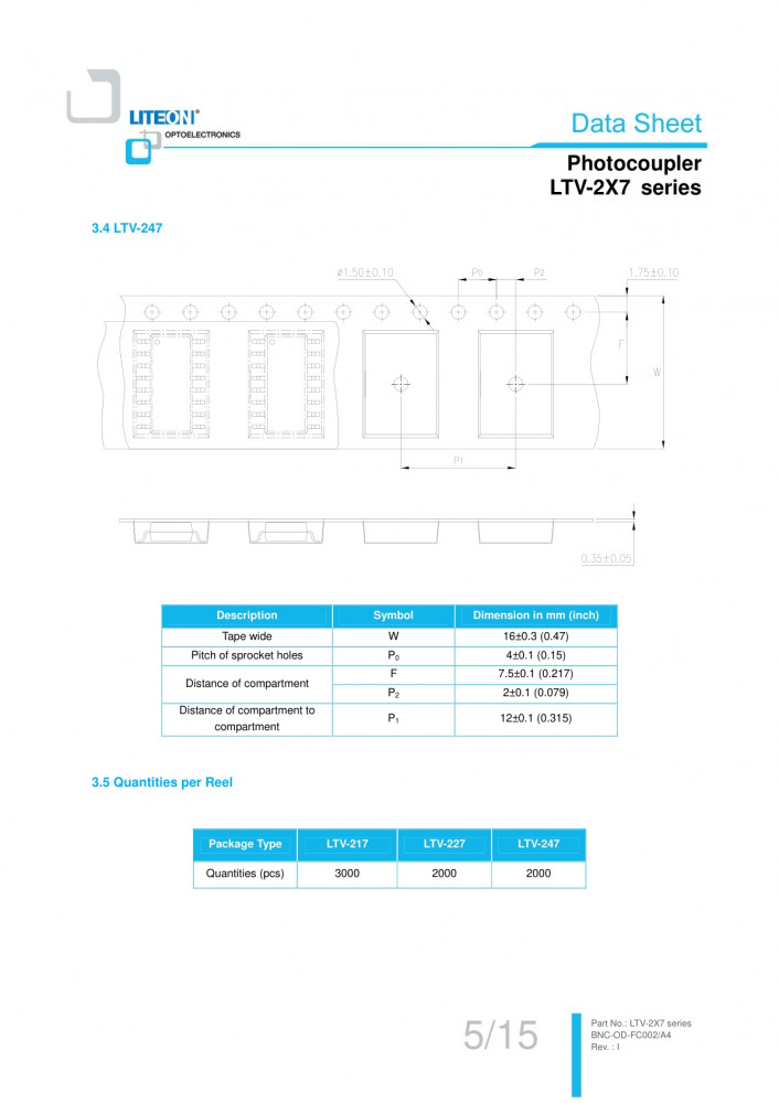 LTV-247 datasheet page 6
