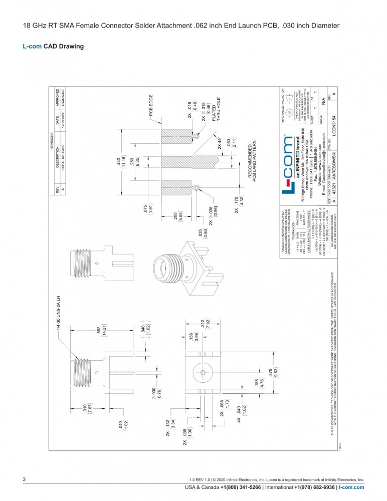 L-com LCCN3154 technical document page 3
