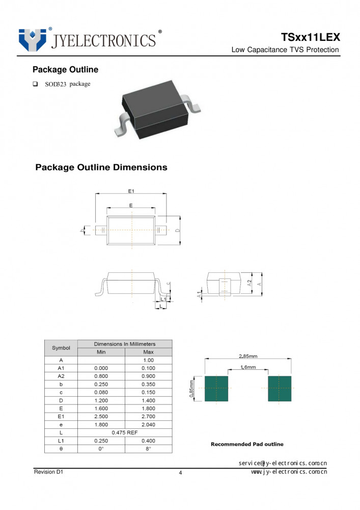 TS2411LEX datasheet page 4