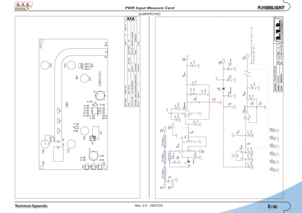 PJ1000LIGHT technical annex page 5