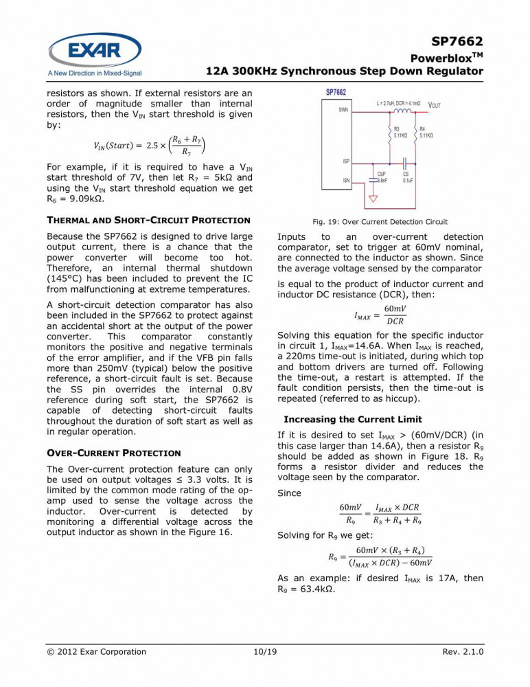 SP7662 technical document page 10