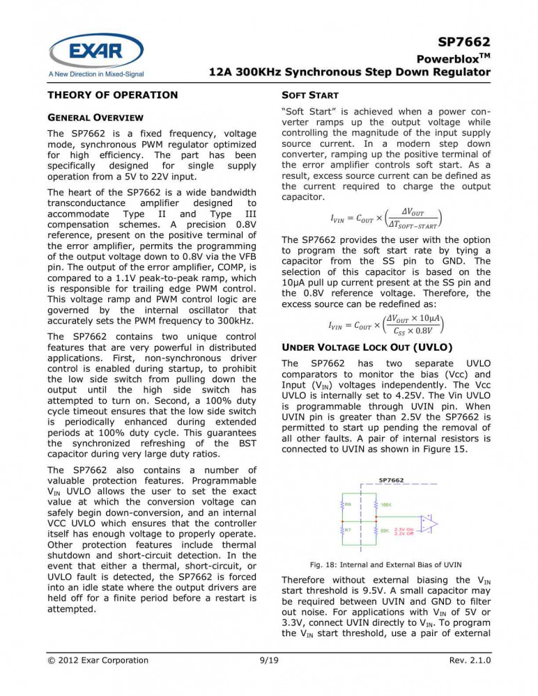 SP7662 technical document page 9