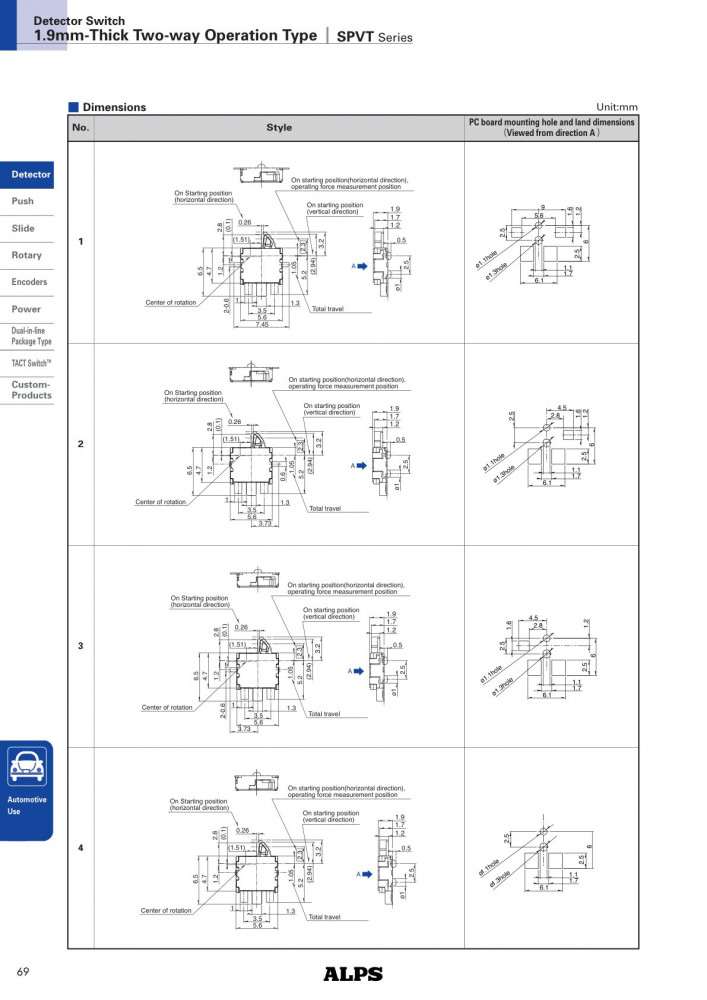 SPVT110102 technical document page 2